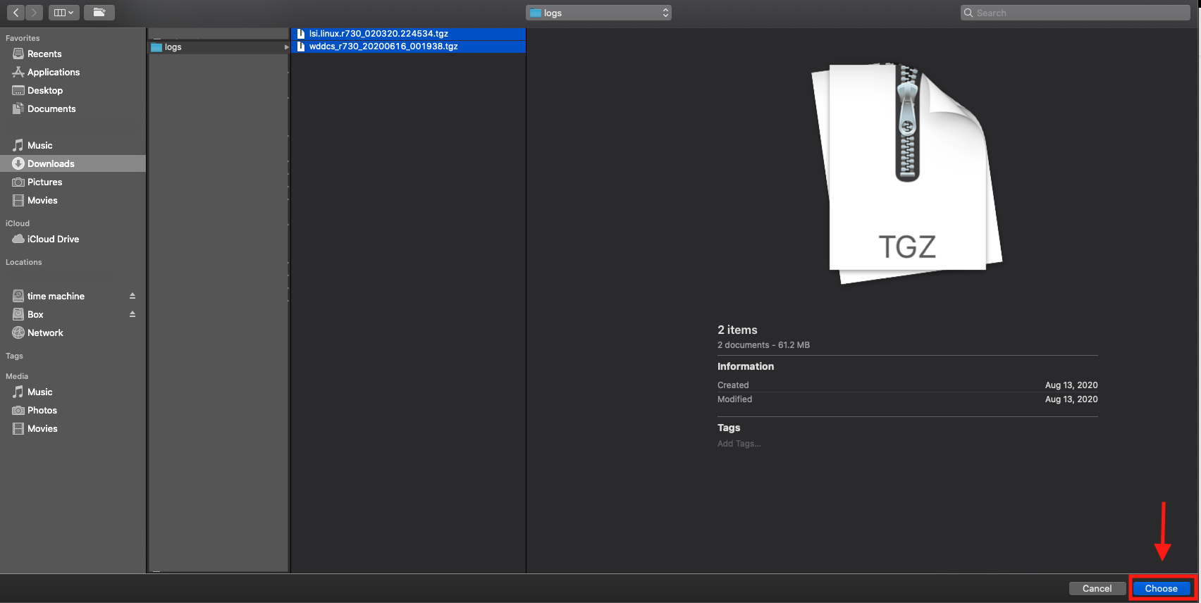 JBOD/JBOF - How to gather logs for support