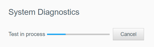 Steps to Perform My Cloud OS 5 Quick, Full, or System Test