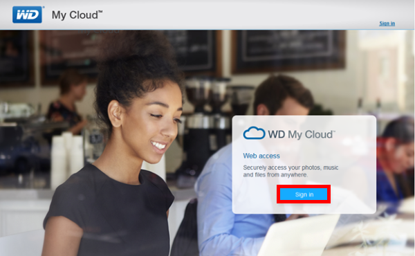 Como gerenciar conteúdo compartilhado no dispositivo My Cloud usando ...