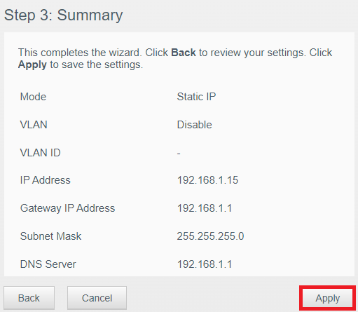 Steps to Configure Static IP on a My Cloud