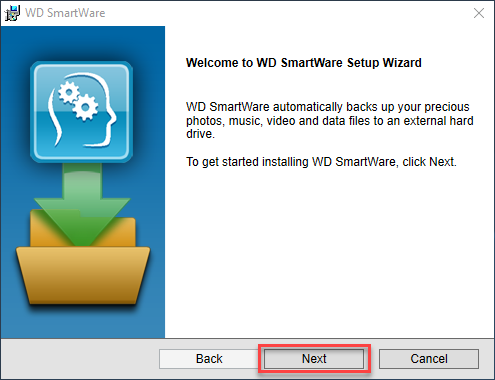 安装WD SmartWare并在Windows计算机上创建初始备份 | SanDisk