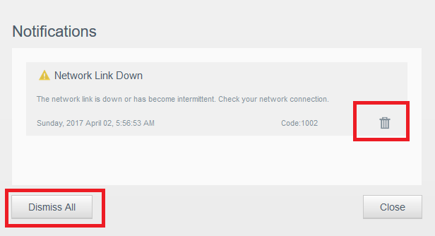 Steps to Clear and Remove Alerts on My Cloud | SanDisk