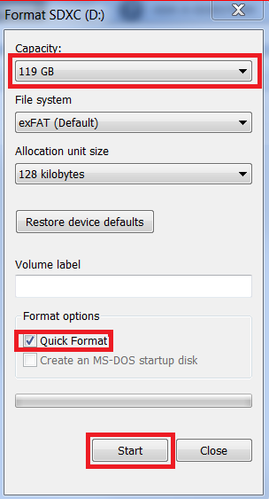 Instructions to Format a Memory Card on Windows | SanDisk