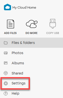 Steps to Rename My Cloud Home