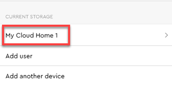 Steps to Rename My Cloud Home