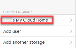 Steps to Rename My Cloud Home