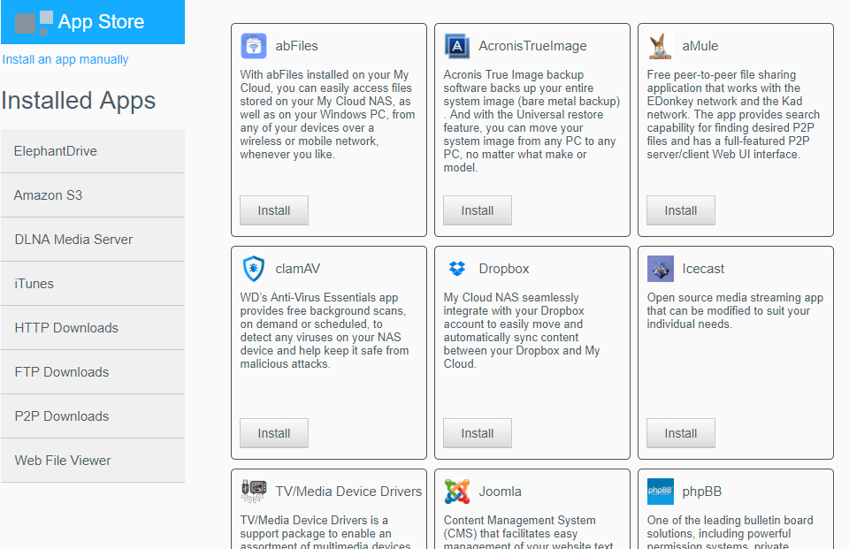 My Cloud OS 3: 3rd Party Apps Disappear When Encrypted Volume Set to Mount Manually | SanDisk