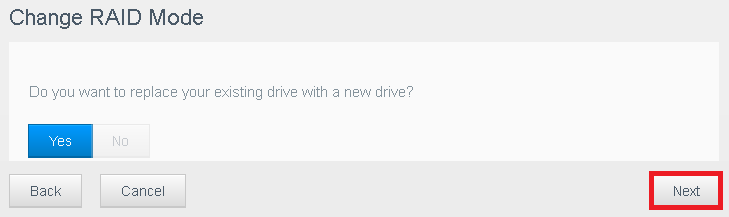 Steps to Upgrade the Drives on a My Cloud to Using RAID Expansion