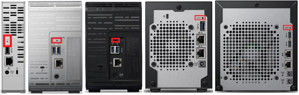 How to Pin Reset and System Only Restore a My Cloud OS 5