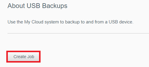 Steps to Setup USB Backups on My Cloud OS 5