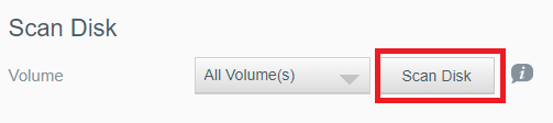Steps to Scan Disk, File System Check and Repair on a My Cloud