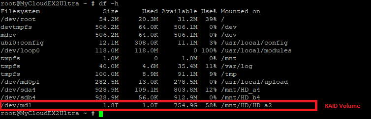 Steps to Scan Disk, File System Check and Repair on a My Cloud