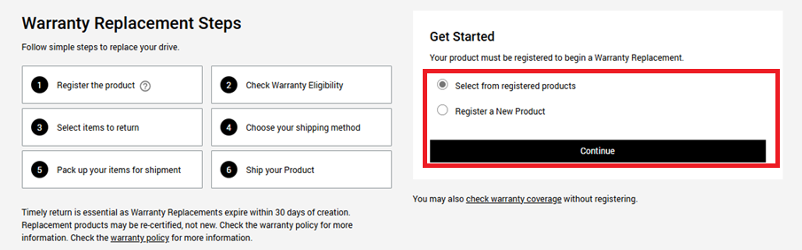 Steps to Create a Western Digital Warranty Replacement Claim