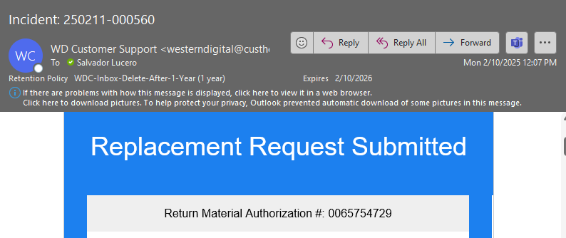 Steps to Create a Western Digital Warranty Replacement Claim