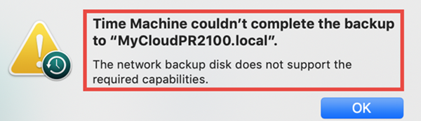 Learn Why the First macOS Time Machine Backup to My Cloud Fails | SanDisk