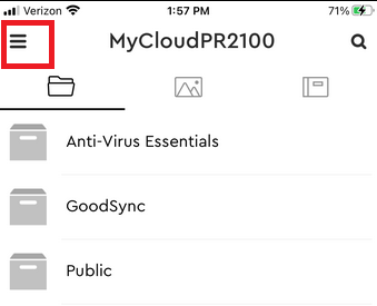 Steps to Collect My Cloud OS 5 Mobile App Logs