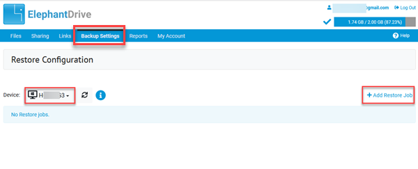 My Cloud Home: 3rd Party App ElephantDrive Usage