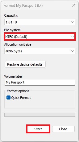 Quick Steps to Format External Drives on Windows and macOS