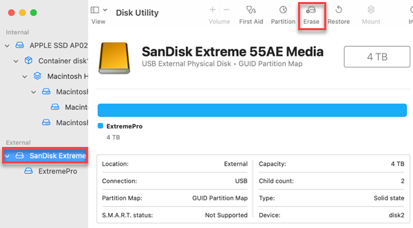 Quick Steps to Format an External, USB Flash Drive, and Memory Card on ...