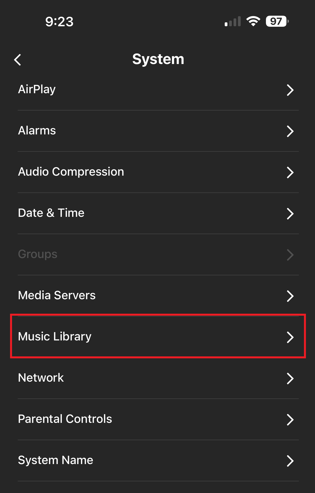 Instructions to add a My Cloud Home to Sonos Music Library using Samba (SMB) Local Network Share
