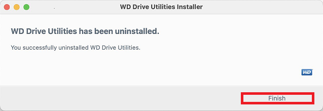 Steps to Uninstall WD Drive Utilities or WD Security Software on macOS