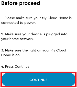 How to Setup My Cloud Home on Mobile App