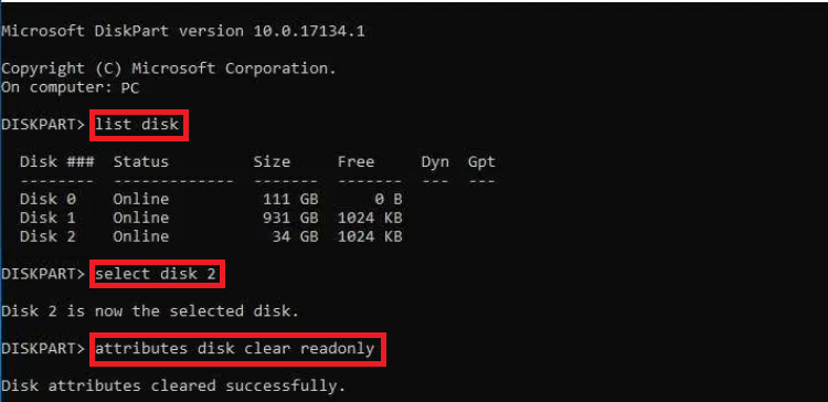 Steps to Solve a Read-Only Disk is Write Protected Message on a USB Flash, Memory Card, and ...