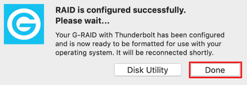 Steps to Change RAID Levels on a G-RAID 2