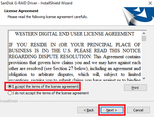 How to install Windows Driver for G-RAID SHUTTLE