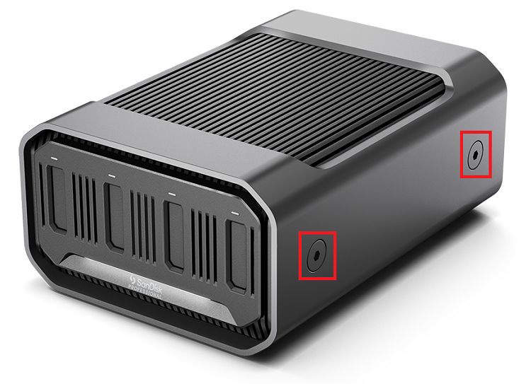 PRO-BLADE STATION Mount Point Details | SanDisk