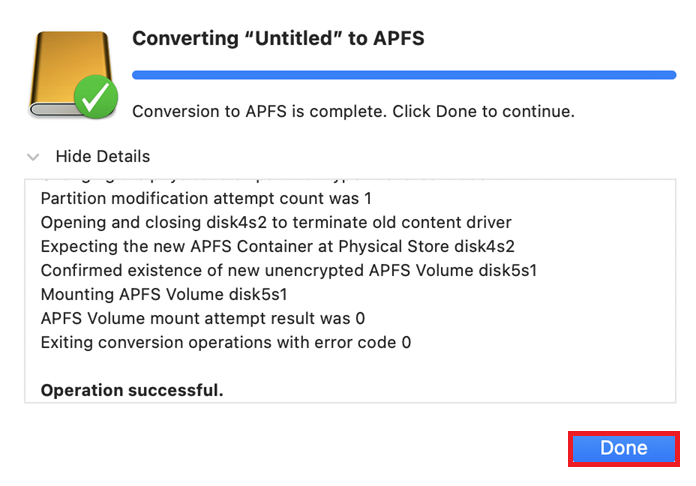 How to Convert a Drive to APFS on macOS