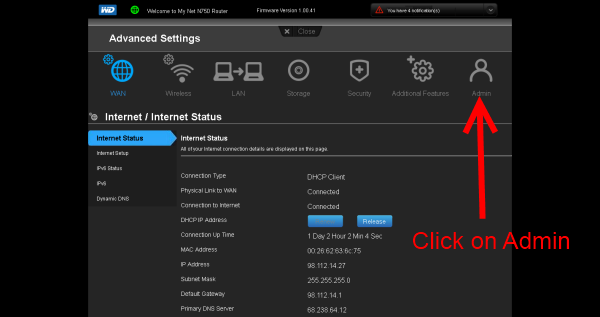 My Net Router: Reboot | SanDisk