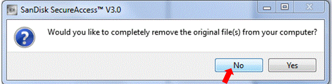 SanDisk SecureAccess: Add Files and Folders to Private Vault | SanDisk