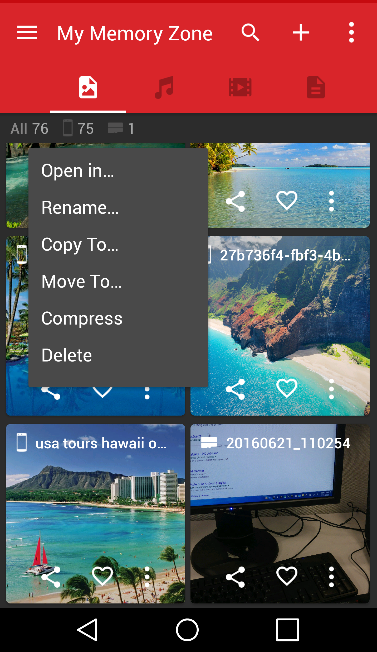 使用闪迪Memory Zone查看文件和选项 | Sandisk
