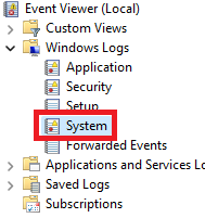 Steps to Collect Microsoft Event Viewer Logs