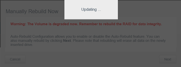 Steps to Manually Rebuild a My Cloud OS 5 RAID