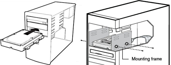 Information and Support for Serial ATA, EIDE Drive Jumper Settings
