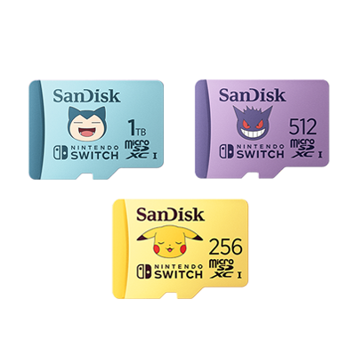 Pokémon microSD Card | SanDisk Product Support | SanDisk
